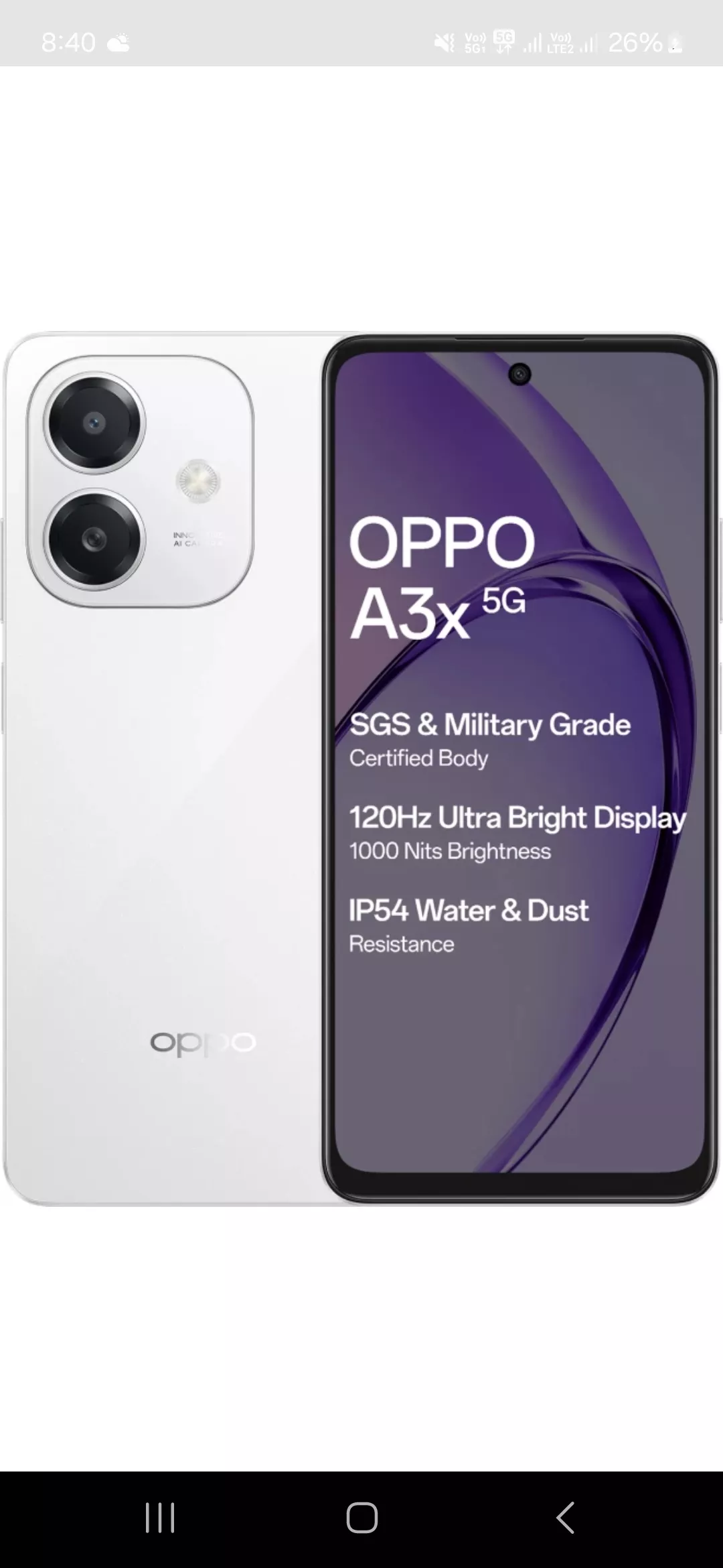 Buy OPPO A3x 5G Online